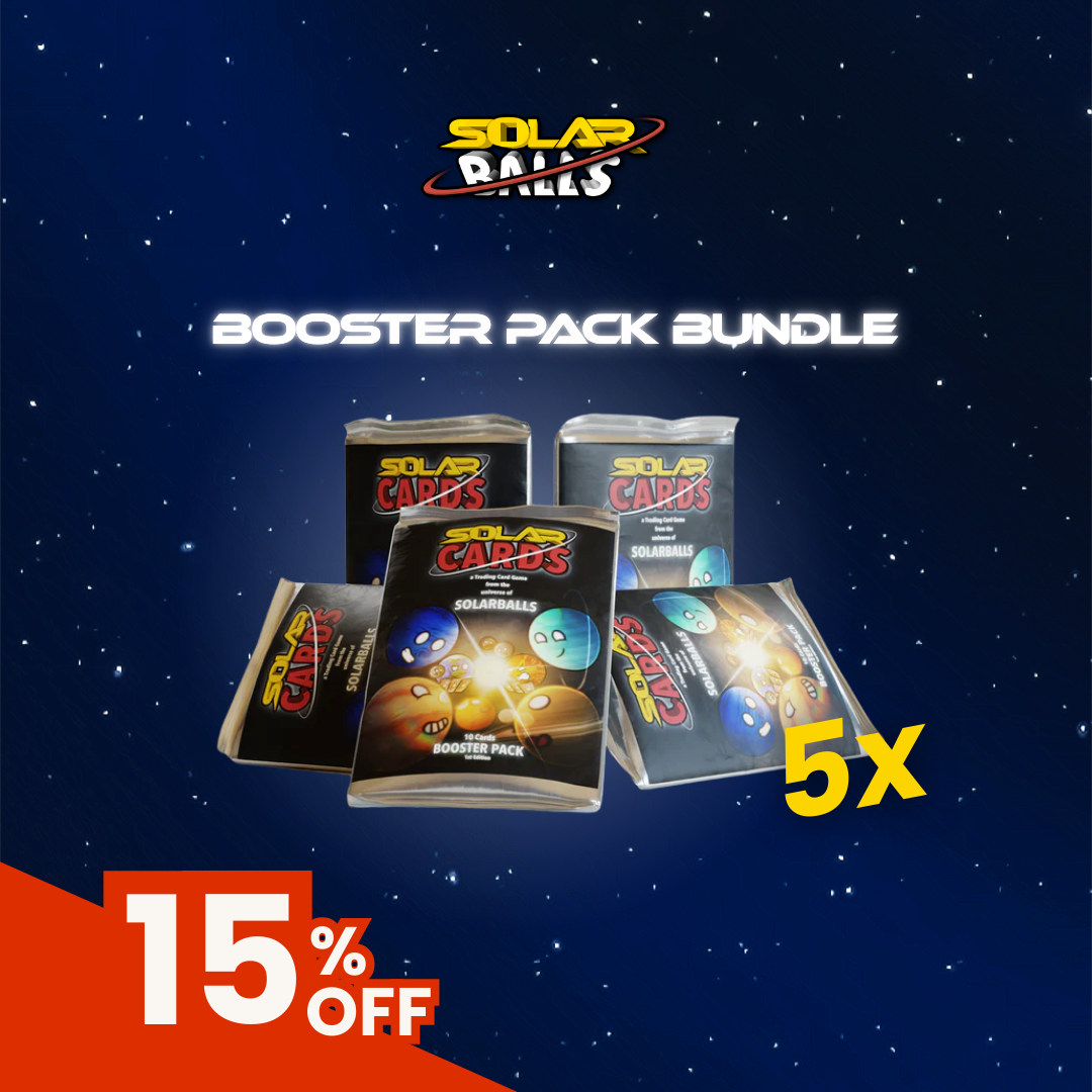 SolarCards Booster Packs: 3 & 5 Pack Bundle – Solar Balls